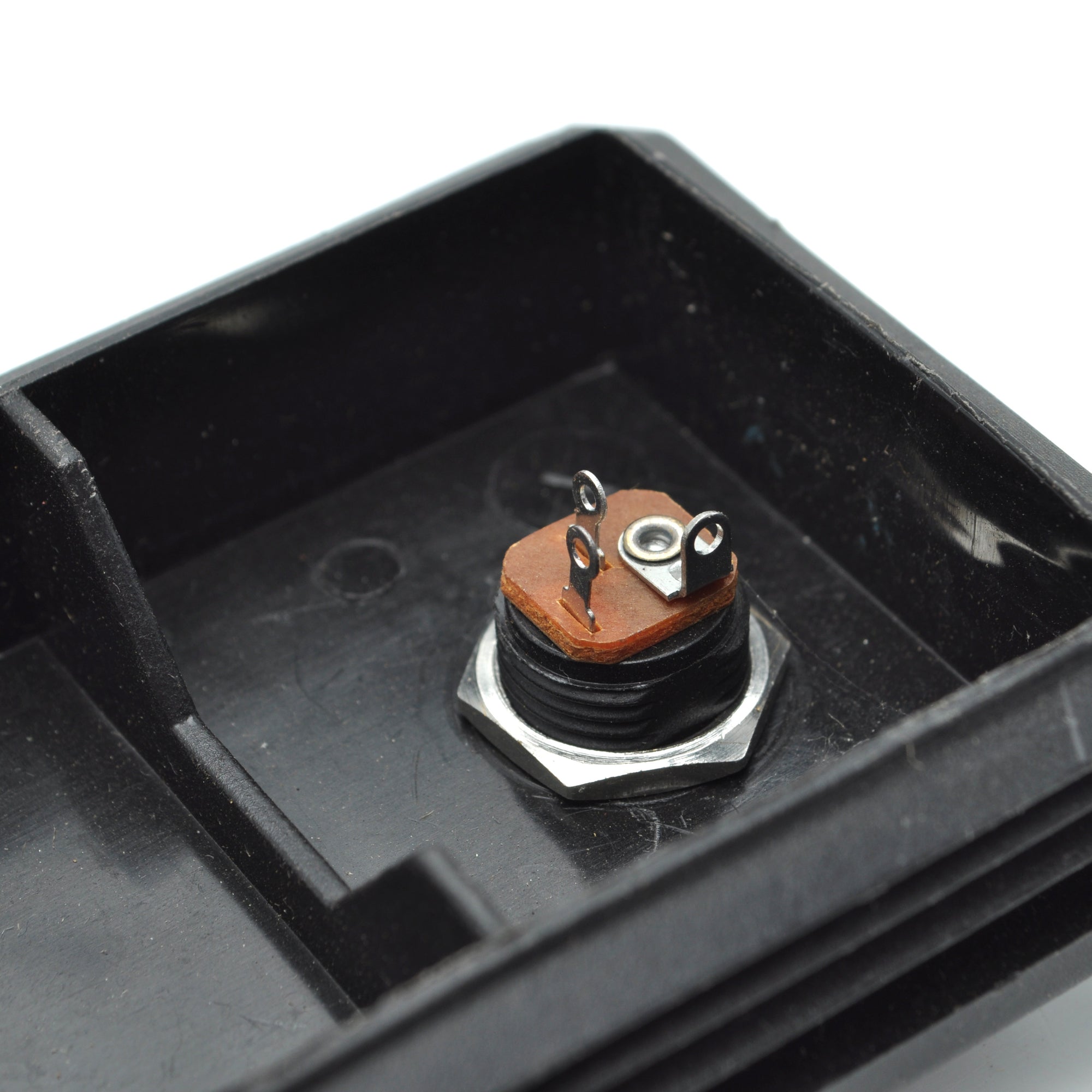 Holeshot OG Parts - Latch Side Black End Cap w/Electrical Connection
