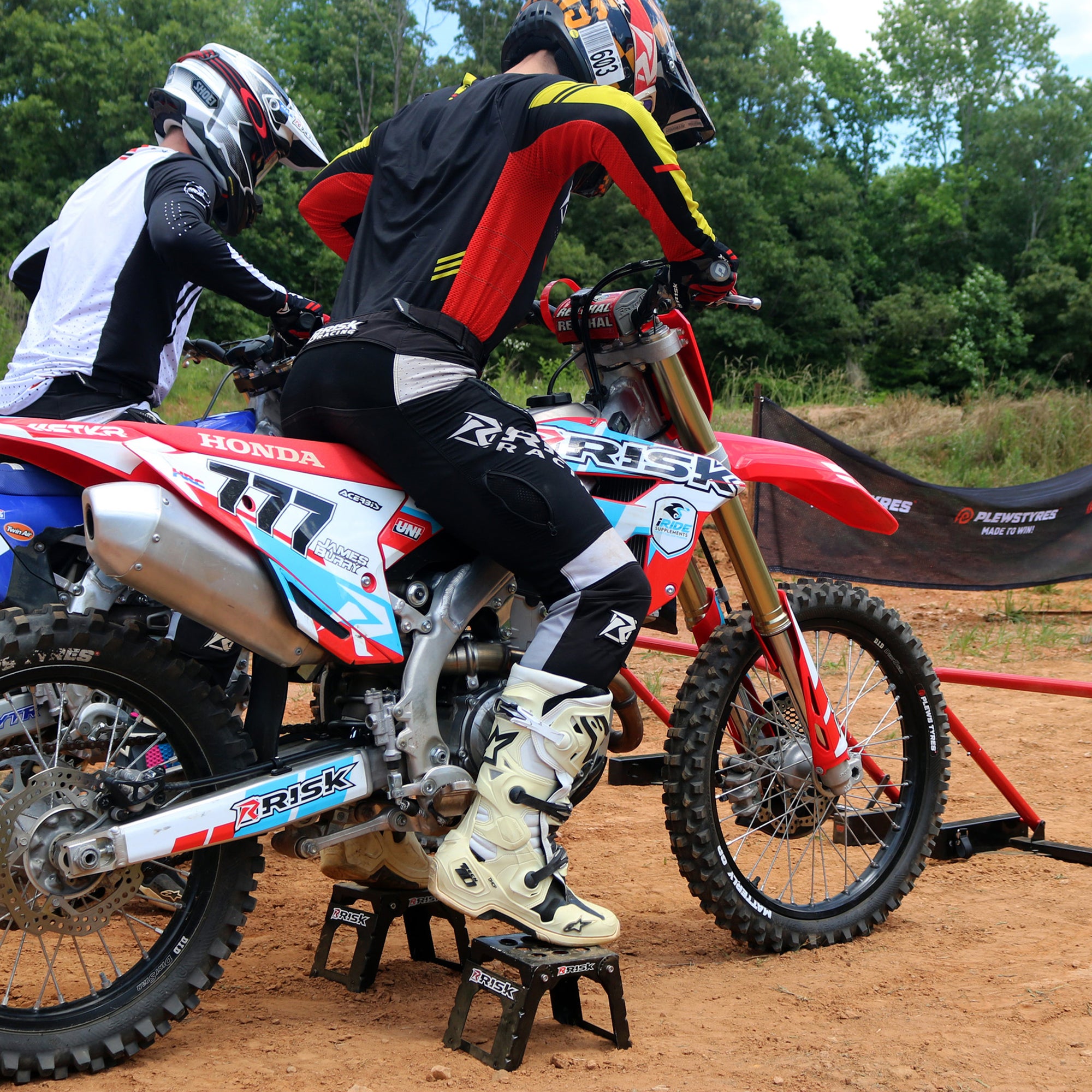 Adjustable Motocross Starting Blocks